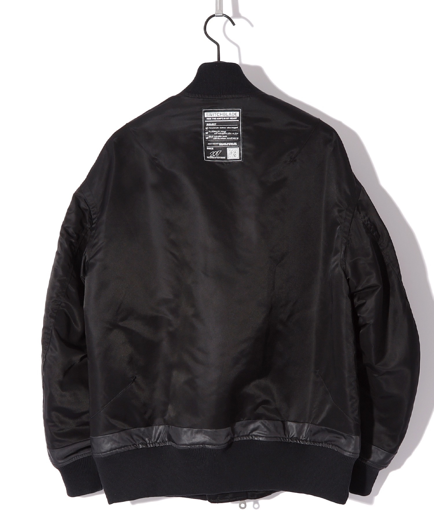 OVERSIZED MA-1 BLOUSON JK[BLACK] | SWITCHBLADE